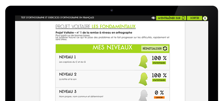 Projet Voltaire – Les Fondamentaux